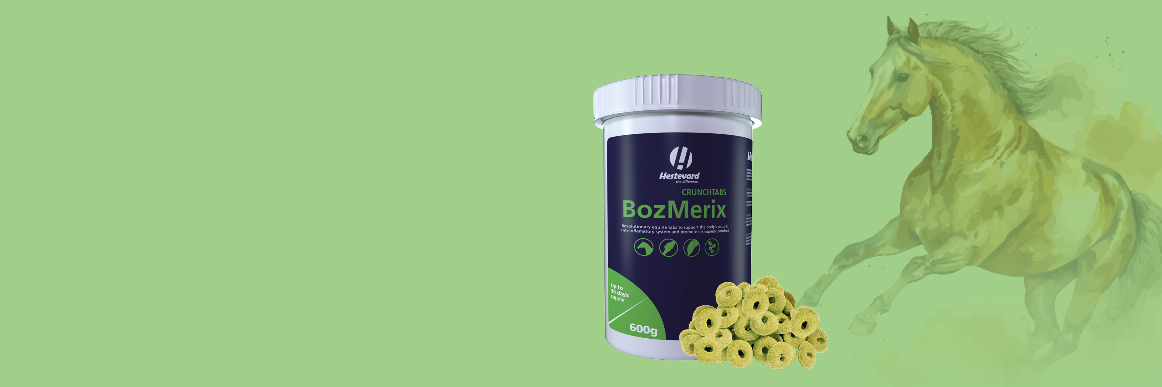 The Hestevard range of Equine Supplements